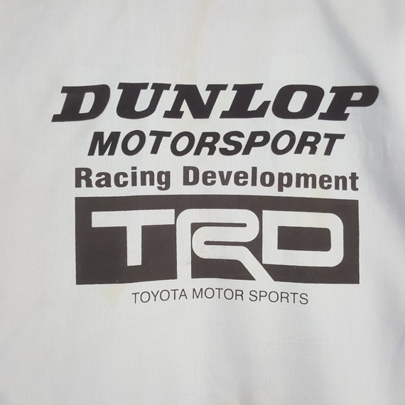 Vintage Dunlop Motorsport Japanese Racing Team Custom… - Gem