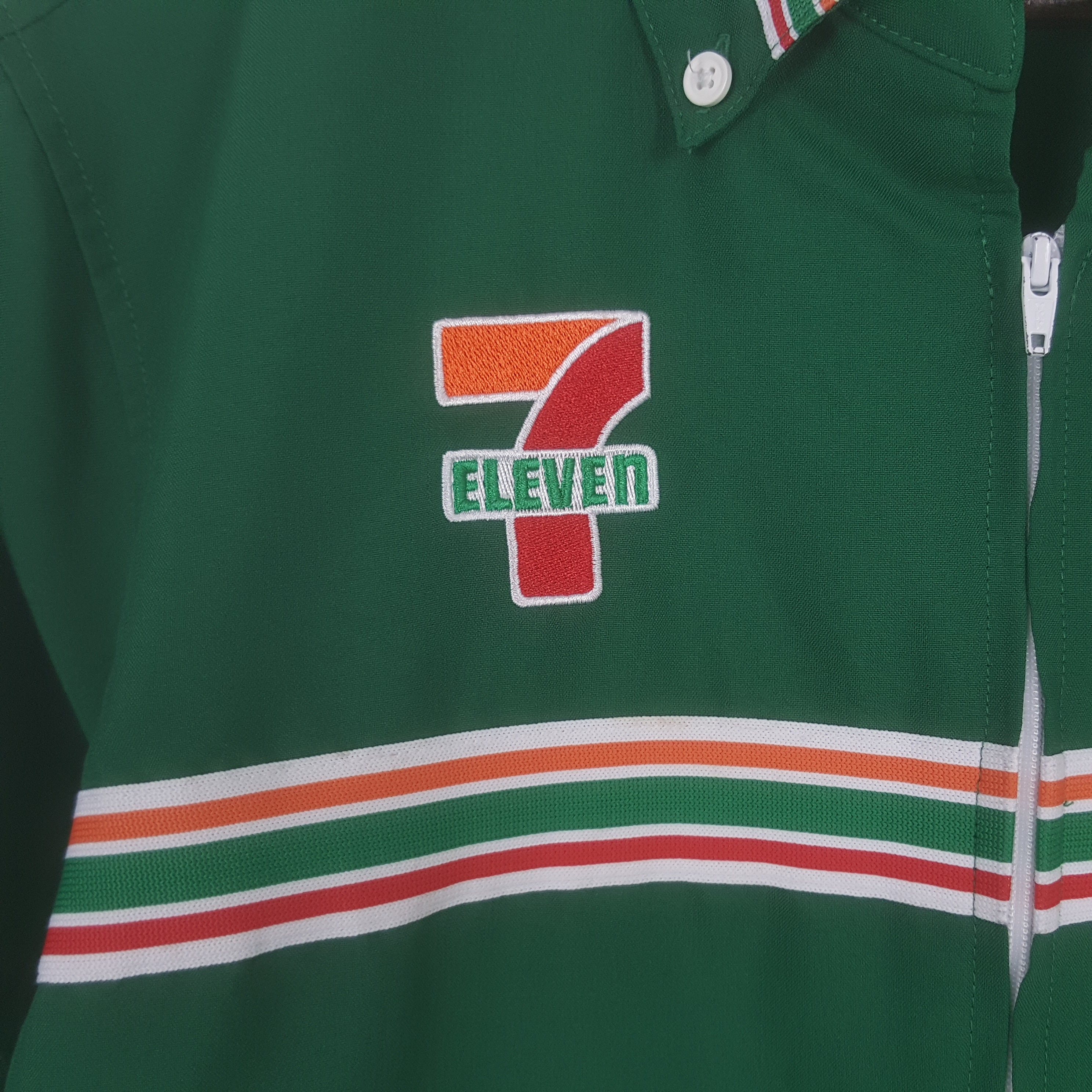 Vintage 7 Eleven Embroidery Logo Uniform Jacket - Etsy