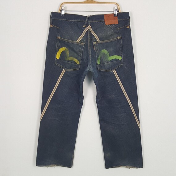 Vintage Evisu Japanese Rare Style Custom Art Daicock … - Gem