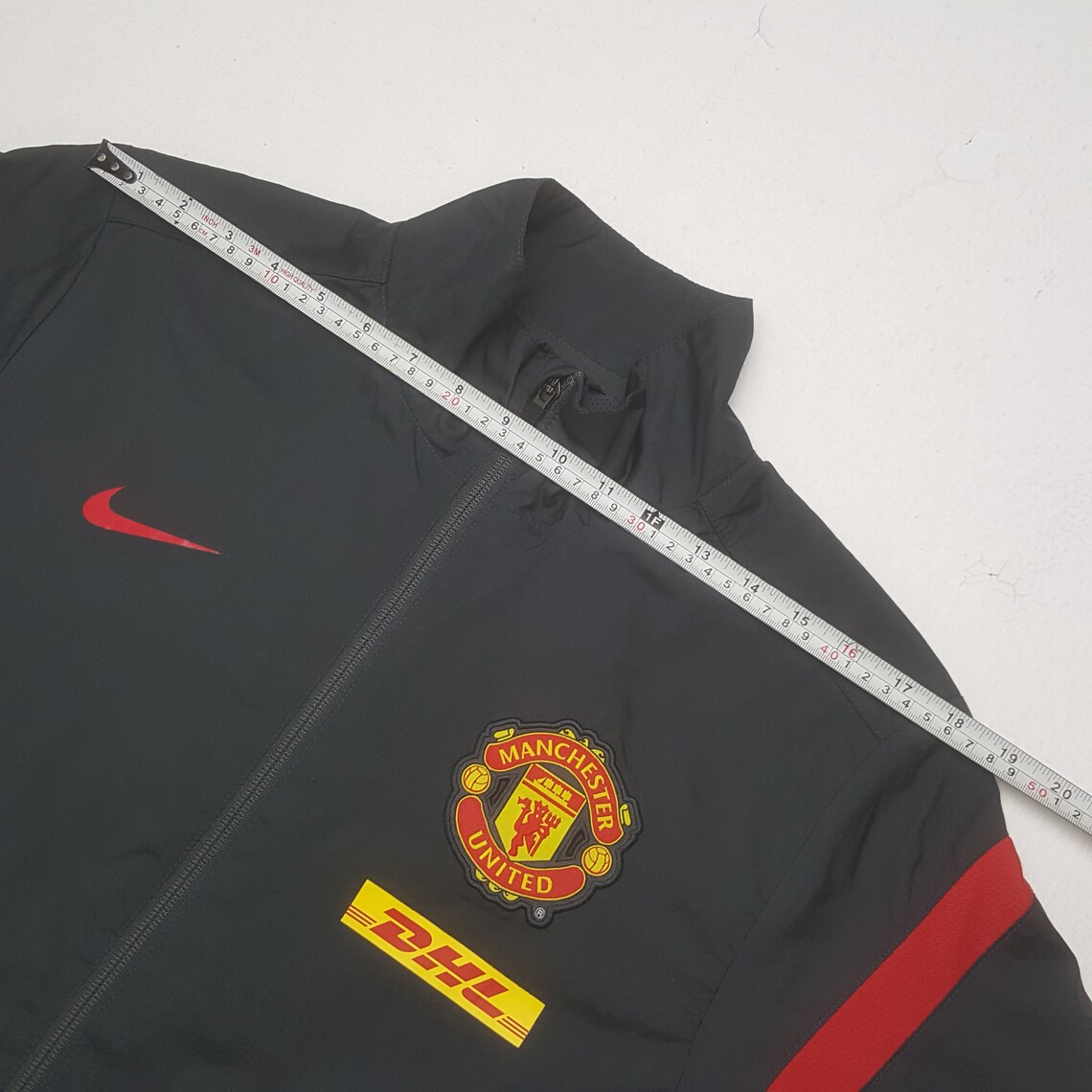 Vintage Manchester United X Nike X DHL Windbreaker Jacket - Etsy