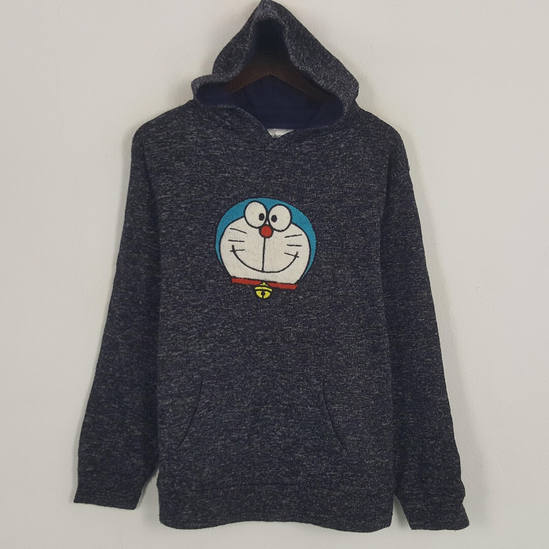 Vintage Doraemon Japan Cartoon Wool Sweatshirt Hoodies - Etsy