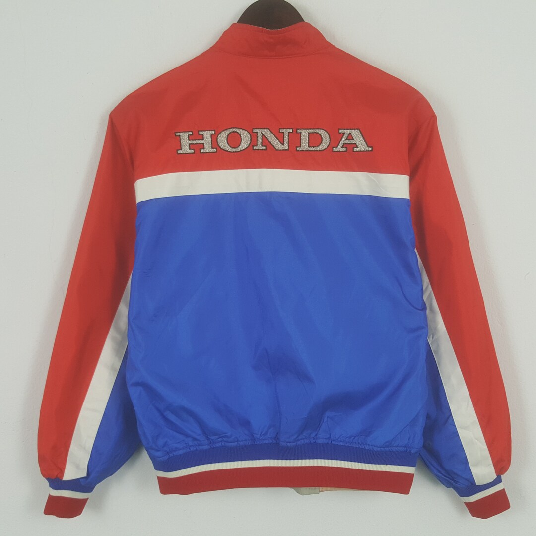 Vintage Honda Reversible Windbreaker Sport Zipper Jacket - Etsy