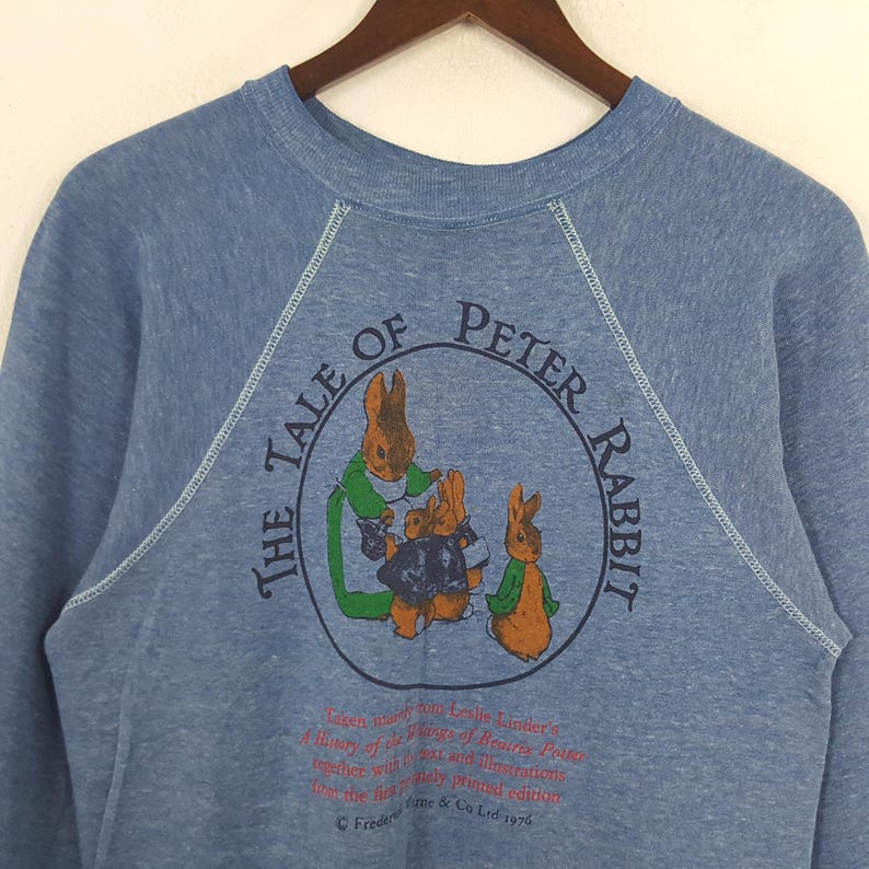 Vintage the Tale of Peter Rabbit Sweatshirt - Etsy