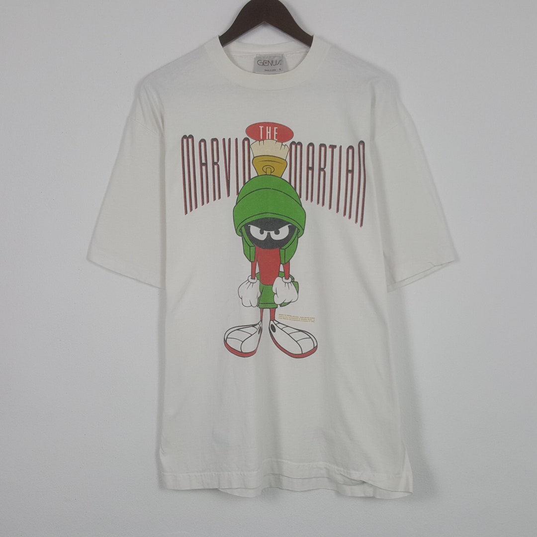 Vintage the Marvin Martian Tshirt - Etsy