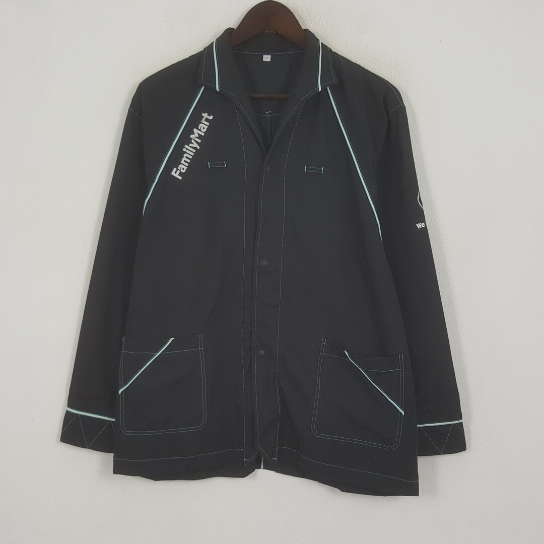 Vintage Family Mart Uniform Zipper Jacket - Etsy