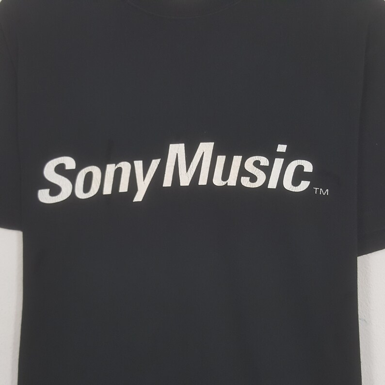 Vintage Sony Music Tshirt - Etsy