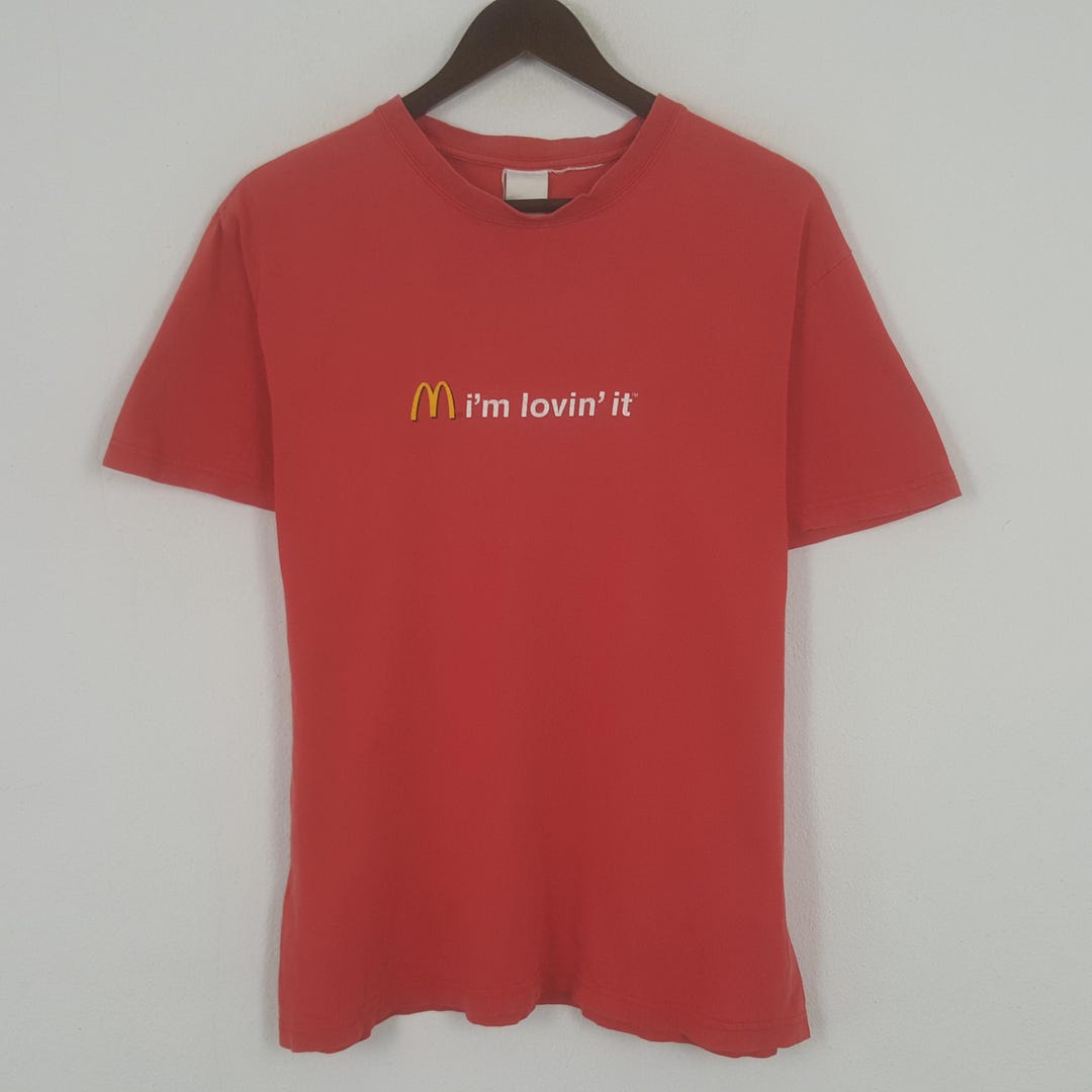 Vintage Mc Donald I'm Lovin' It Tshirt - Etsy