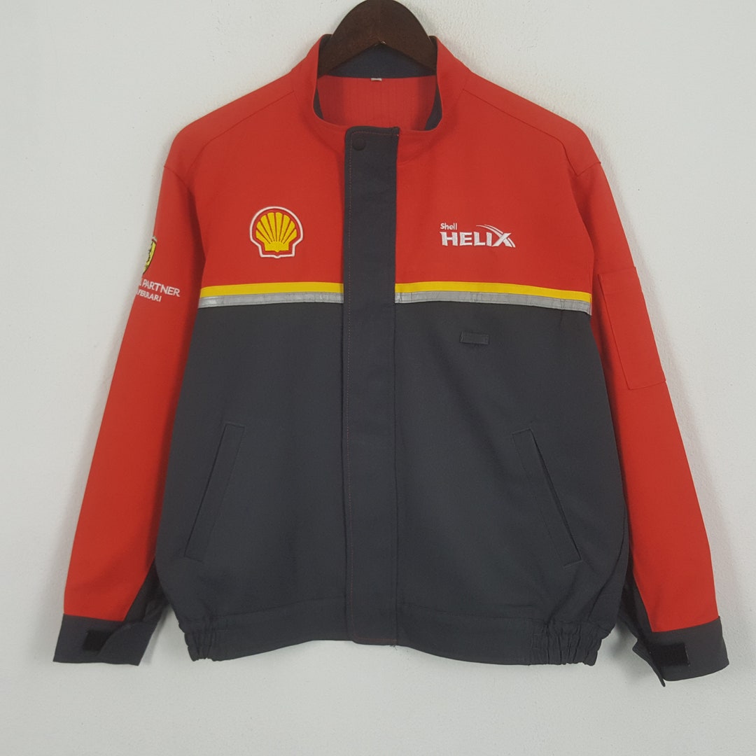 Vintage Shell Helix Uniform Worker Jacket - Etsy