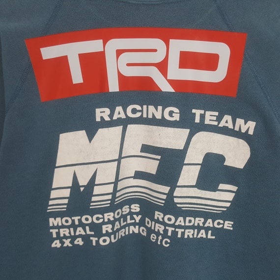 Vintage TRD Racing Team Custom Art Sweatshirt - Gem