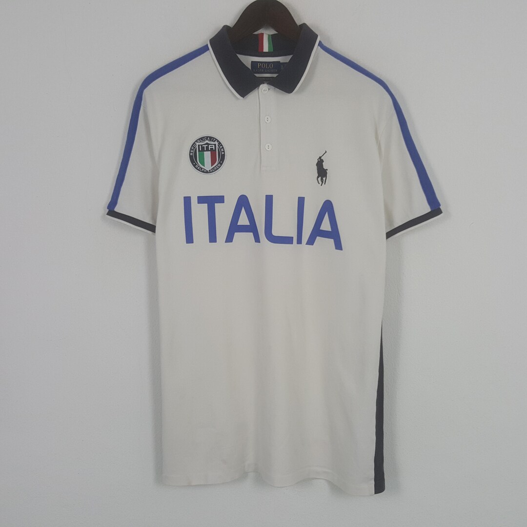 Vintage Ralph Laurent Italia Polos Shirt - Etsy