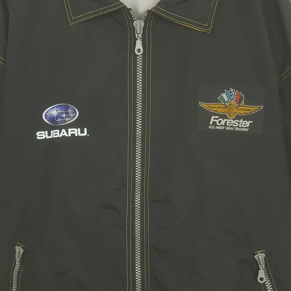 Vintage Subaru Windbreaker Custom Big Art Jacket - Gem