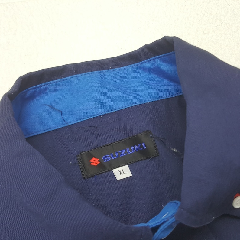 Vintage Suzuki Team Automobile Uniform Shirt - Etsy