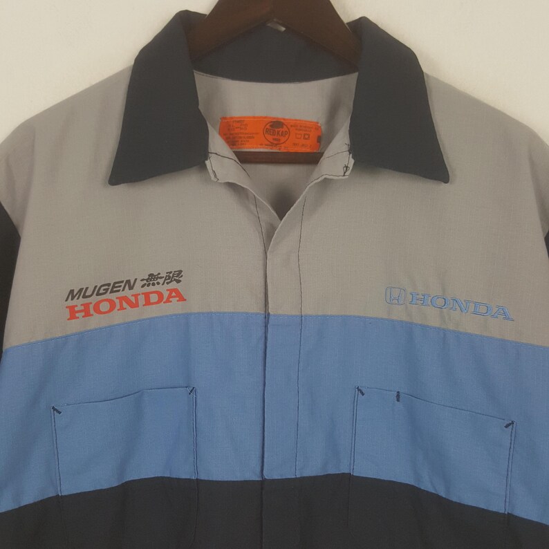 Vintage Mugen Honda Worker Uniform Racing Clip Button Shirt - Etsy