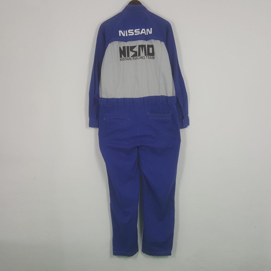 Vintage Nismo Nissan Racing Team Custom Art Coverall Jumpsuit Jacket - Etsy