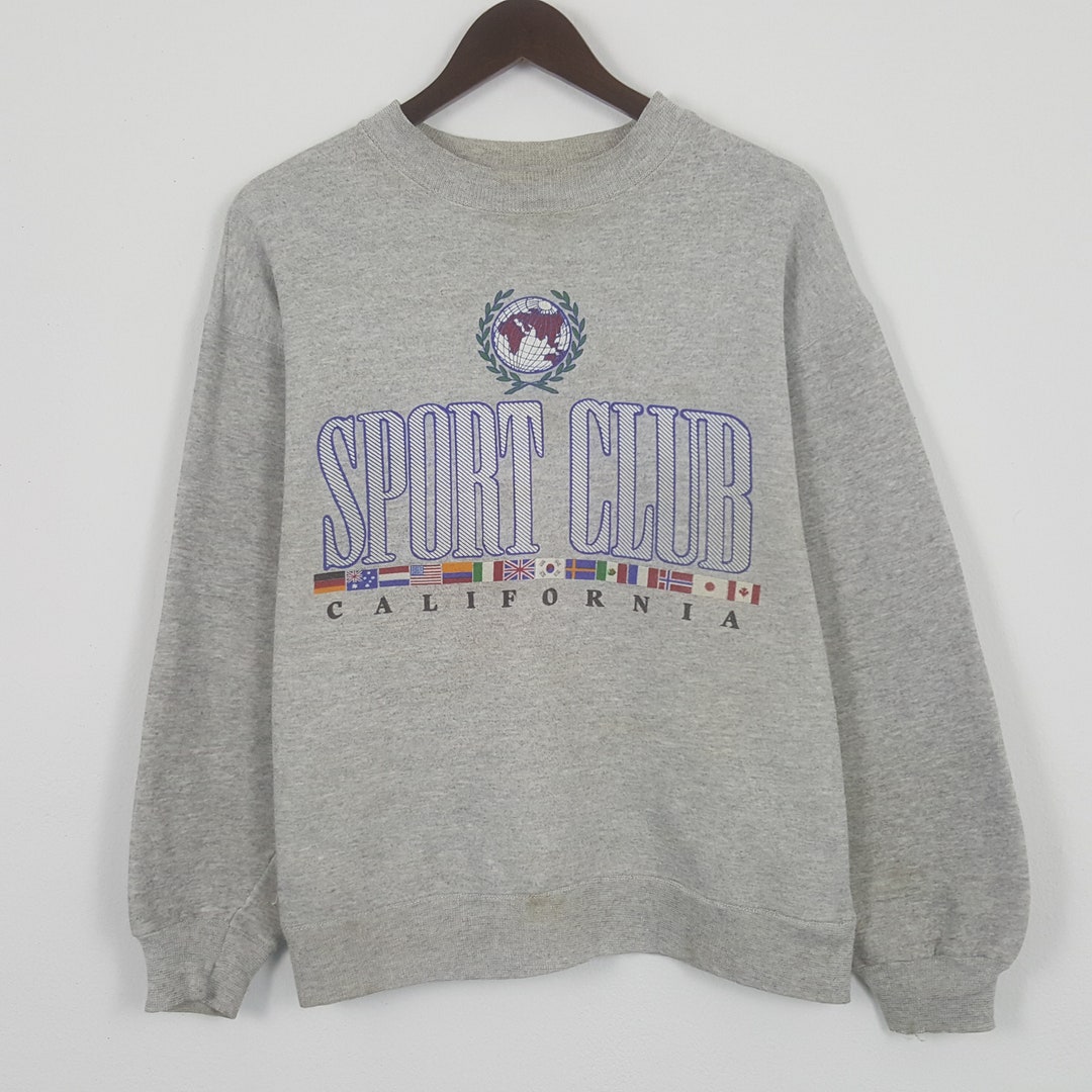 Vintage Sport Club Sweatshirt - Etsy
