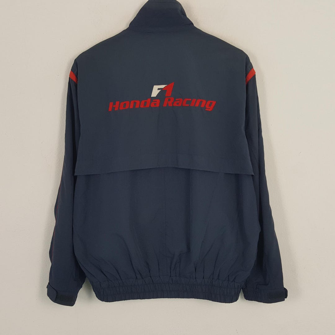 Vintage F1 Honda Racing Windbreaker Zipper Sport Jacket - Etsy