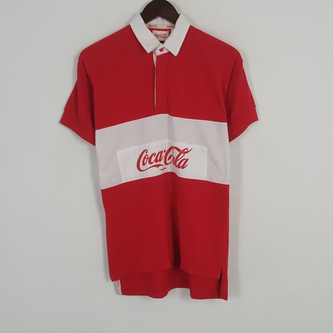 Vintage Coca Cola Polos Shirt - Etsy