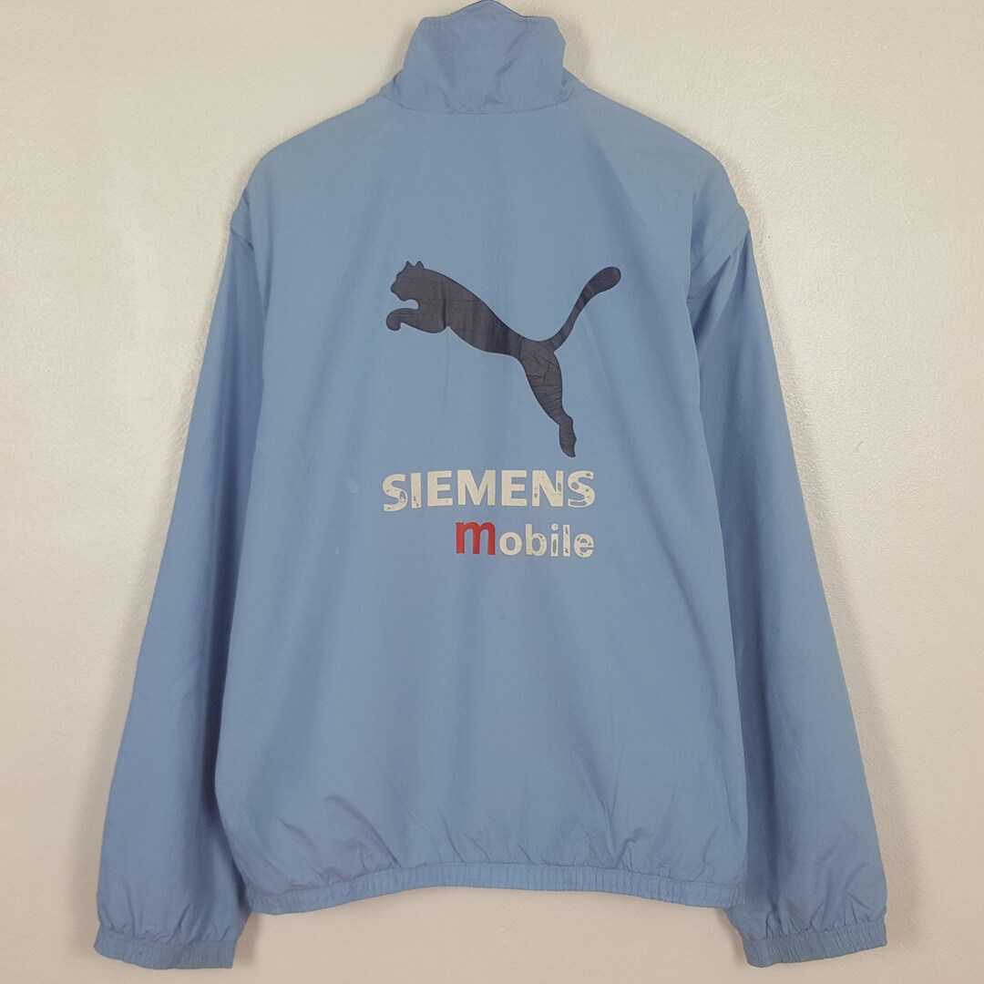 Vintage Puma Siemens Mobile Windbreaker Jacket - Etsy