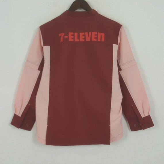 Vintage 7 Eleven Big Logo Uniform Zipper Jacket - Gem