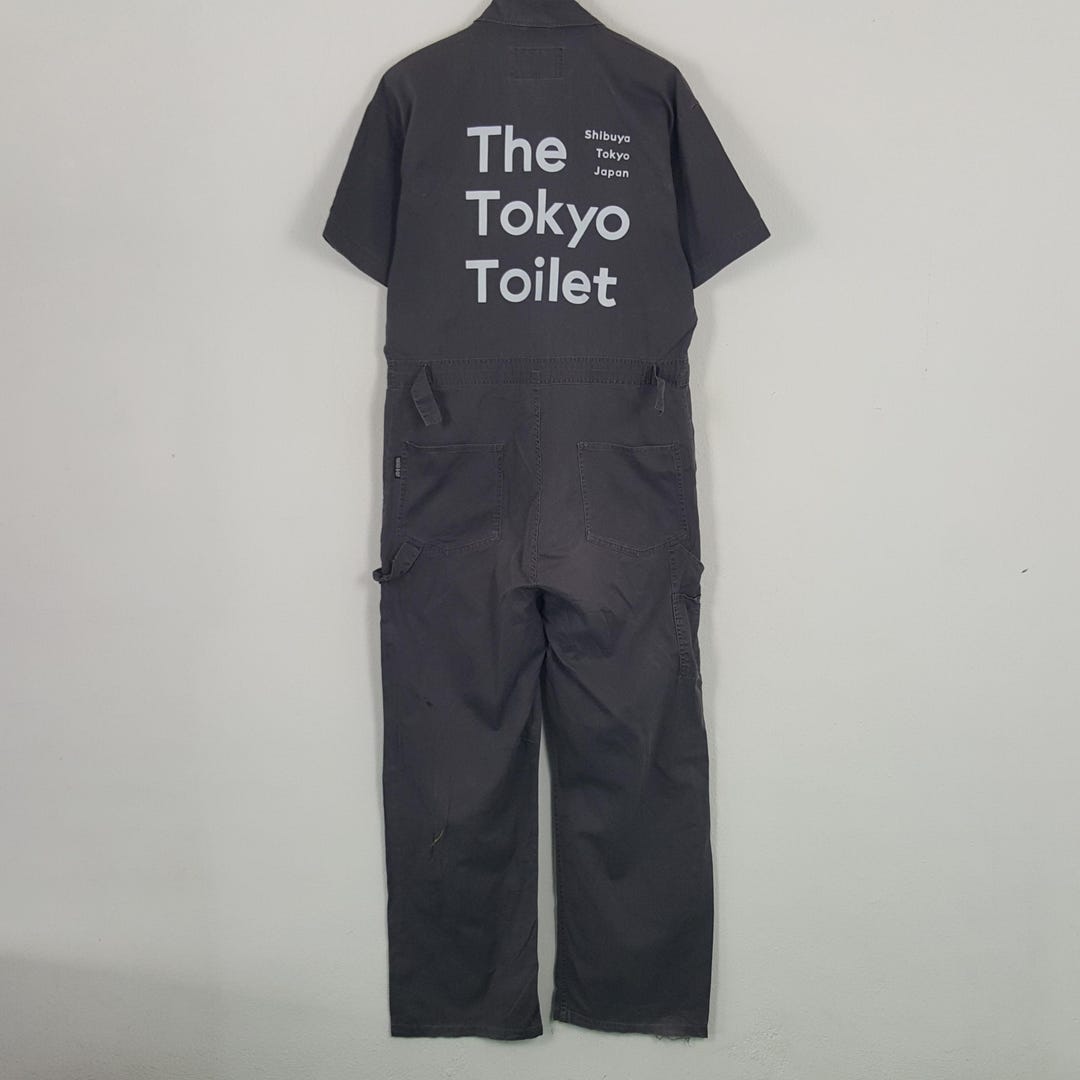 Vintage the Tokyo Toilet Japanese Custom Art Jumpsuit Coverall Jacket ...