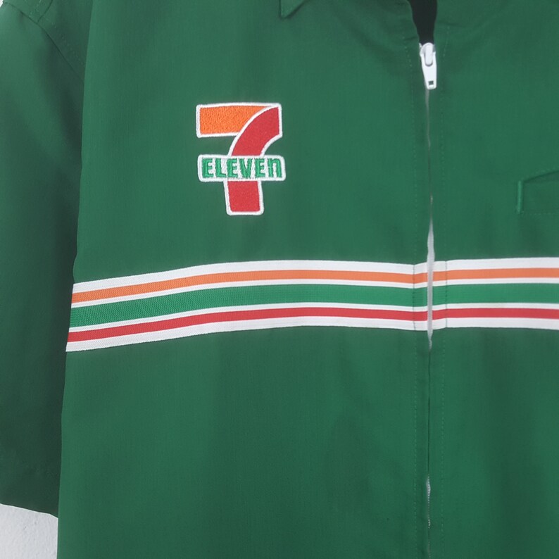 Vintage 7 Eleven Embroidered Logo Jacket - Etsy
