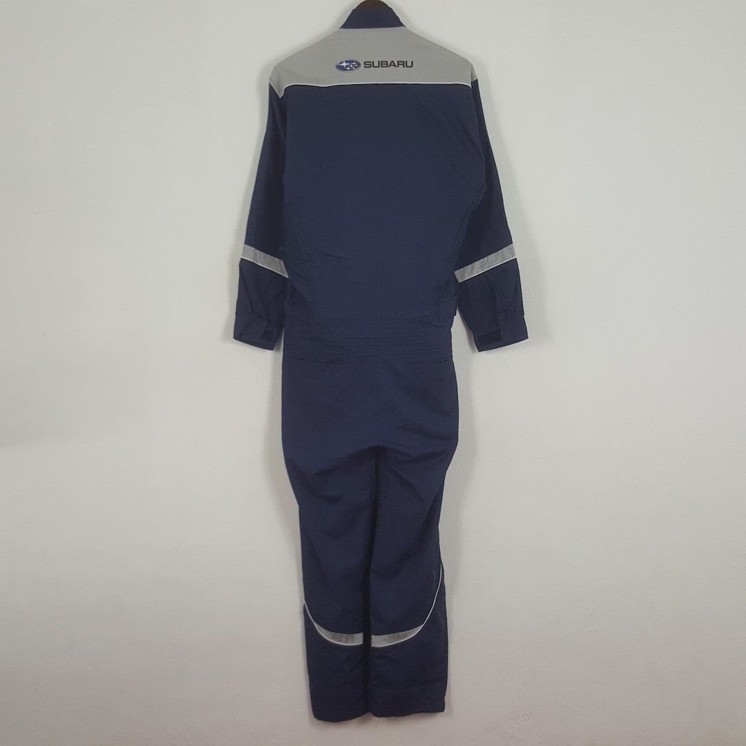 Vintage Subaru Racing Jumpsuit Coverall Worker Jacket - Etsy