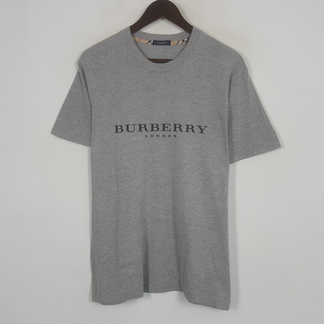 Vintage Burberry London Japanese Custom Art Logo Tshirt - Etsy