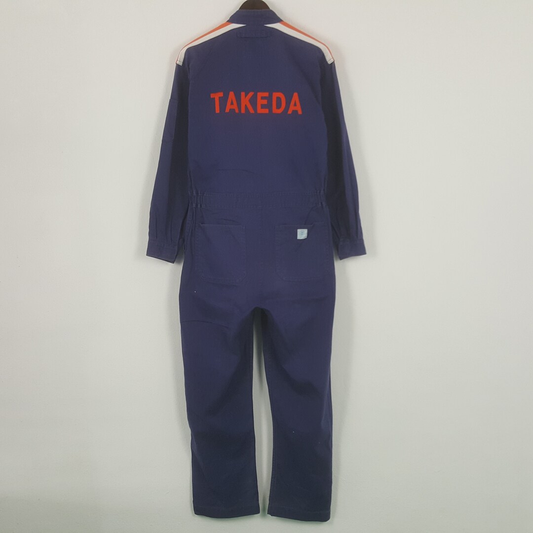 Vintage Takeda Worker Jumpsuit Coverall Jacket - Etsy UK