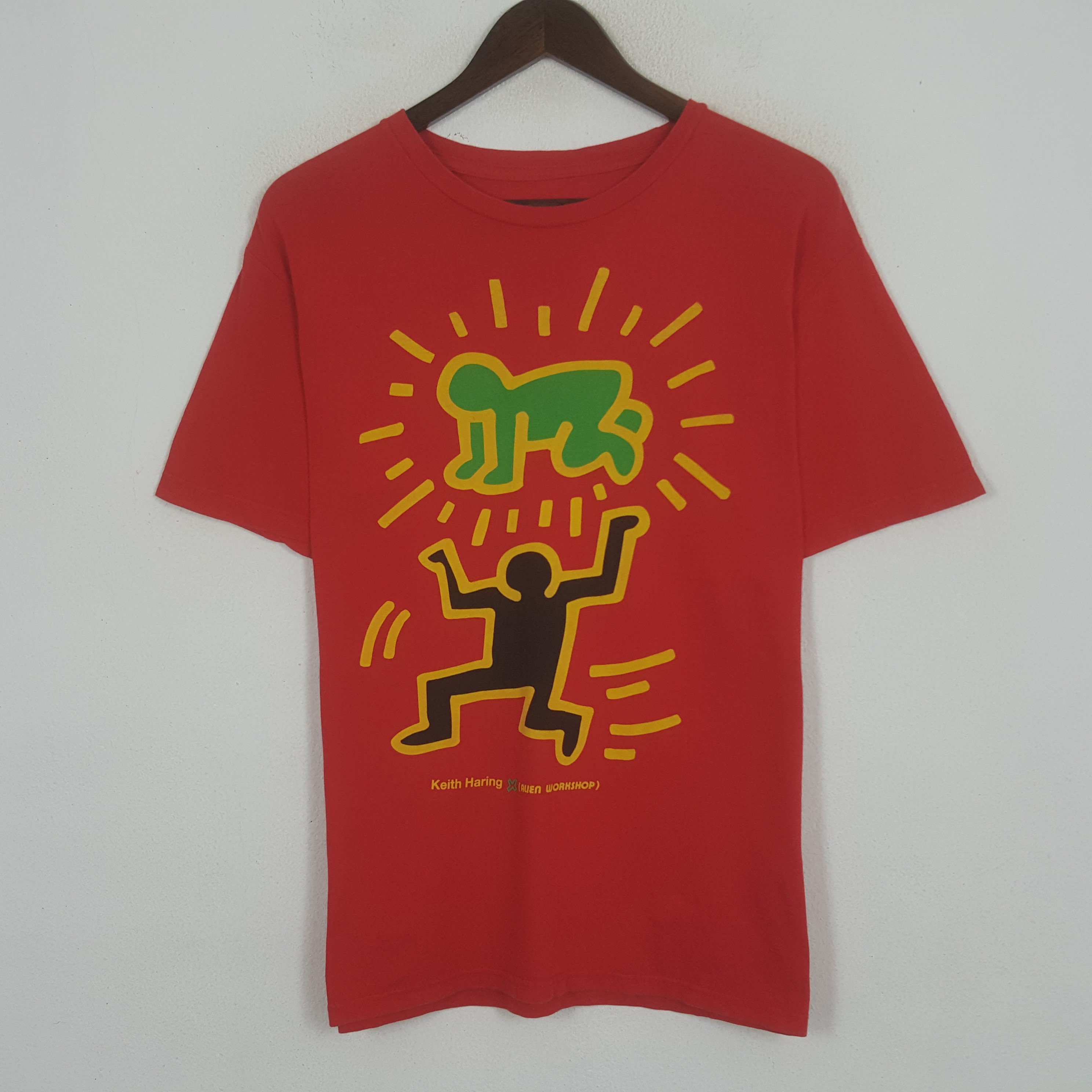 Vintage Keith Haring Art Tshirt - Etsy