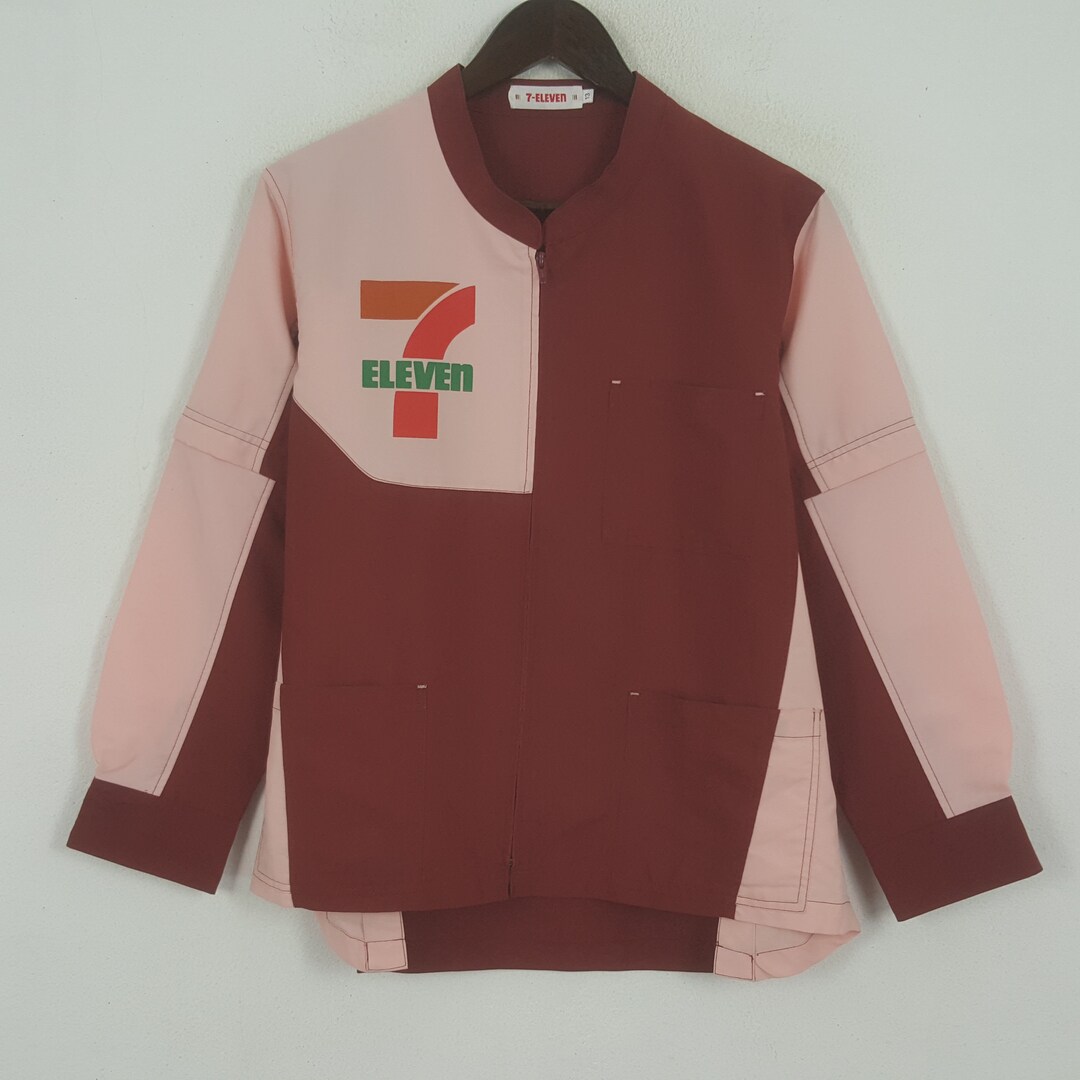 Vintage 7 Eleven Big Logo Uniform Zipper Jacket - Etsy