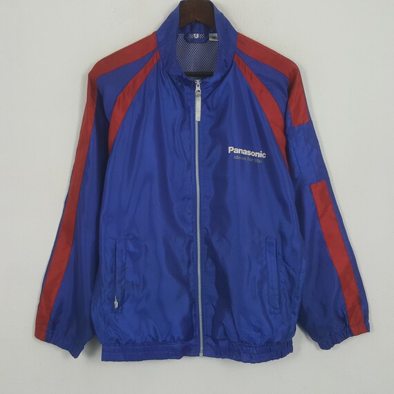 Vintage Panasonic Ideas Fot Life Windbreaker Jacket - Gem
