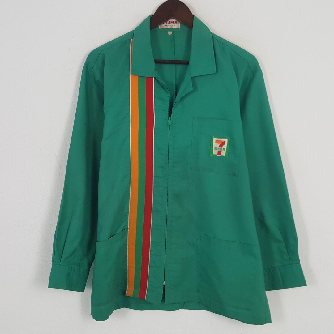 Vintage 7 Eleven Uniform Worker Jacket - Etsy