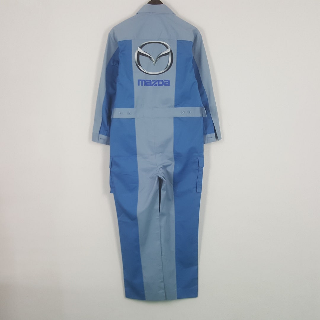 Vintage Mazda Racing Custom Art Logo Jumpsuit Coverall Jacket - Etsy