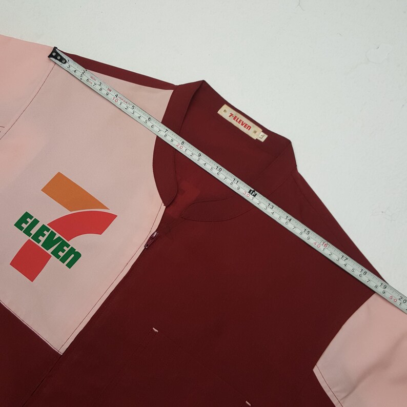 Vintage 7 Eleven Embroidery Logo Uniform Jacket - Etsy
