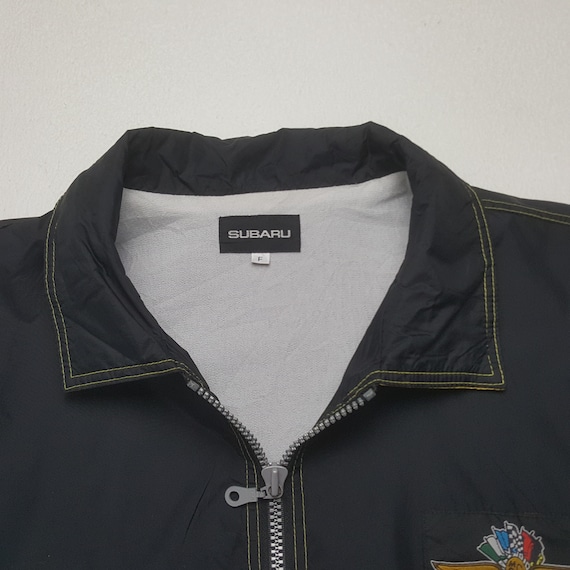 Vintage Subaru Windbreaker Custom Big Art Jacket - Gem