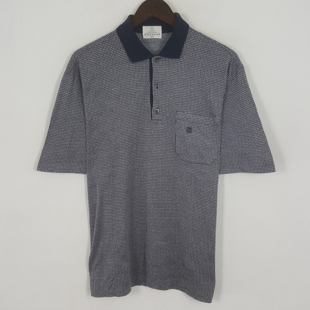 Vintage Gentleman Givenchy Collar Polos Shirt - Etsy