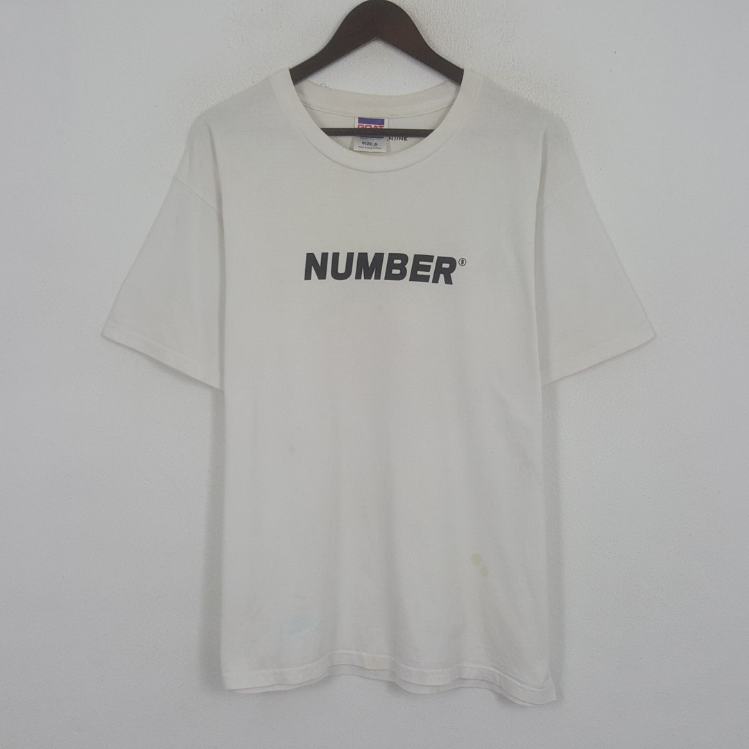 Vintage Number (n)ine Tshirt - Etsy