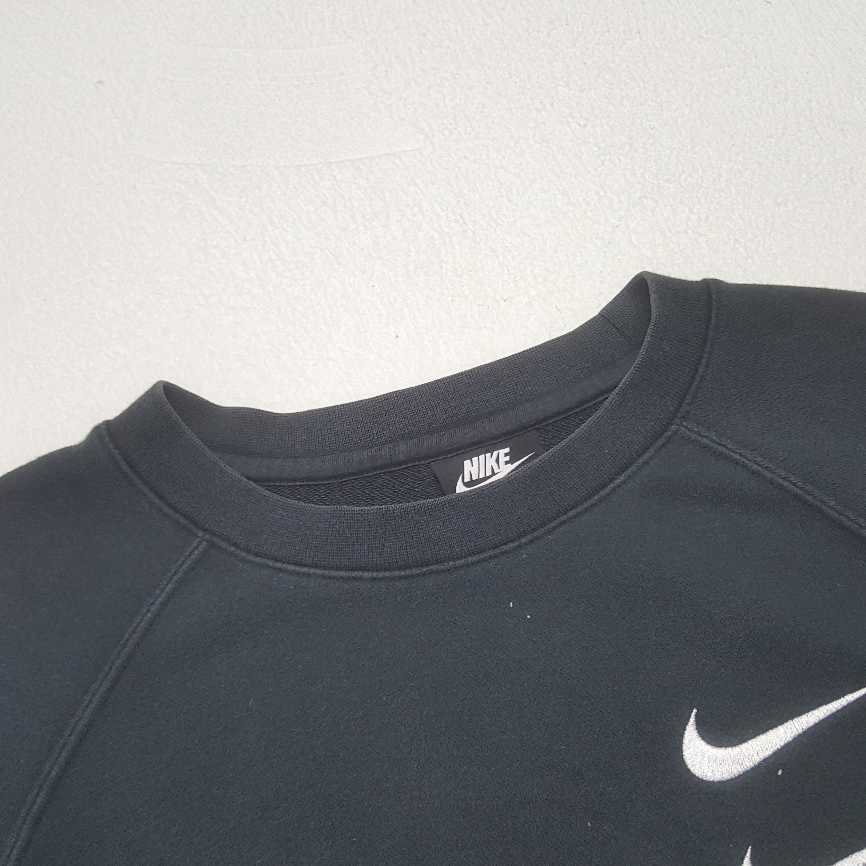 Vintage Nike Swoosh Embroidery Logo Sweatshirt - Etsy