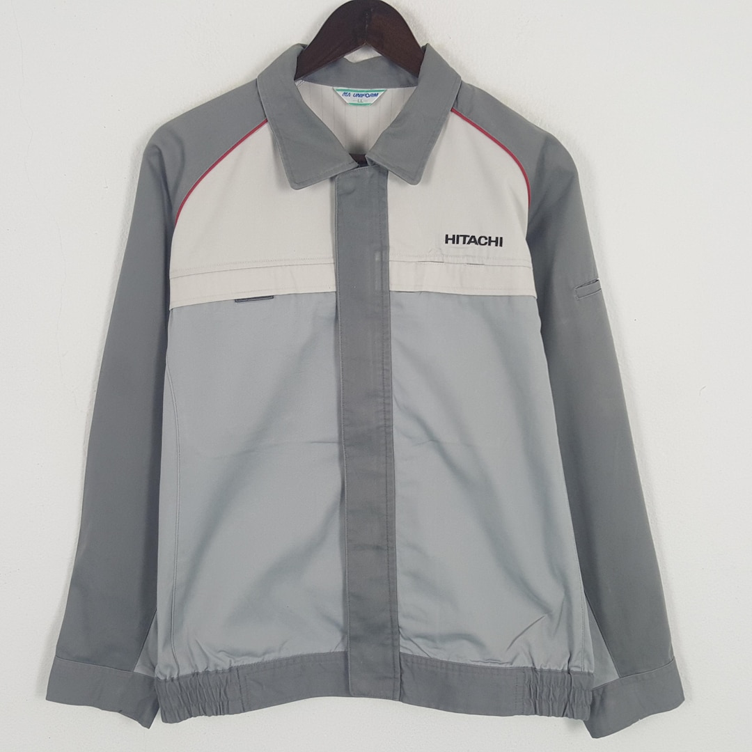 Vintage Hitachi Worker Uniform Jacket - Etsy