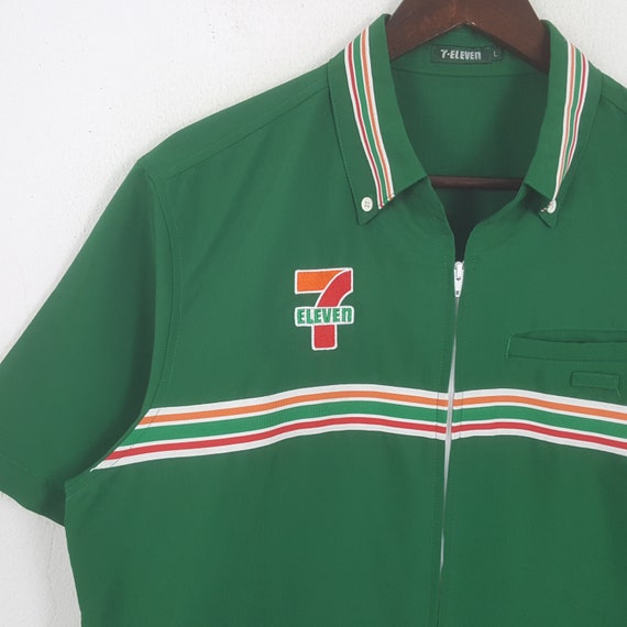 Vintage 7 Eleven Stuff Uniform Worker Jacket - Gem