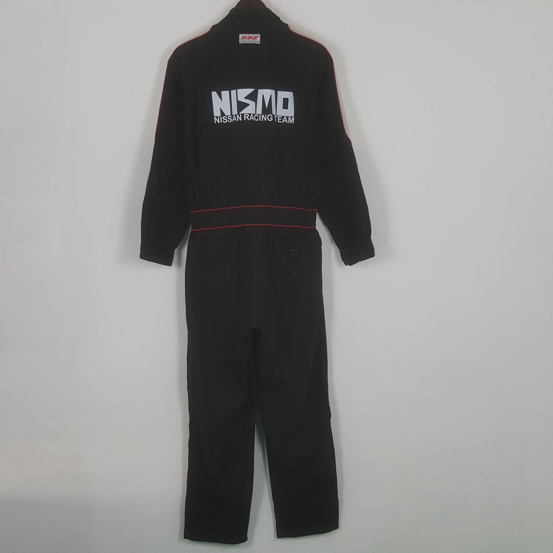 Vintage Nismo Nissan Racing Team Custom Art Uniform Jumpsuit Coverall ...