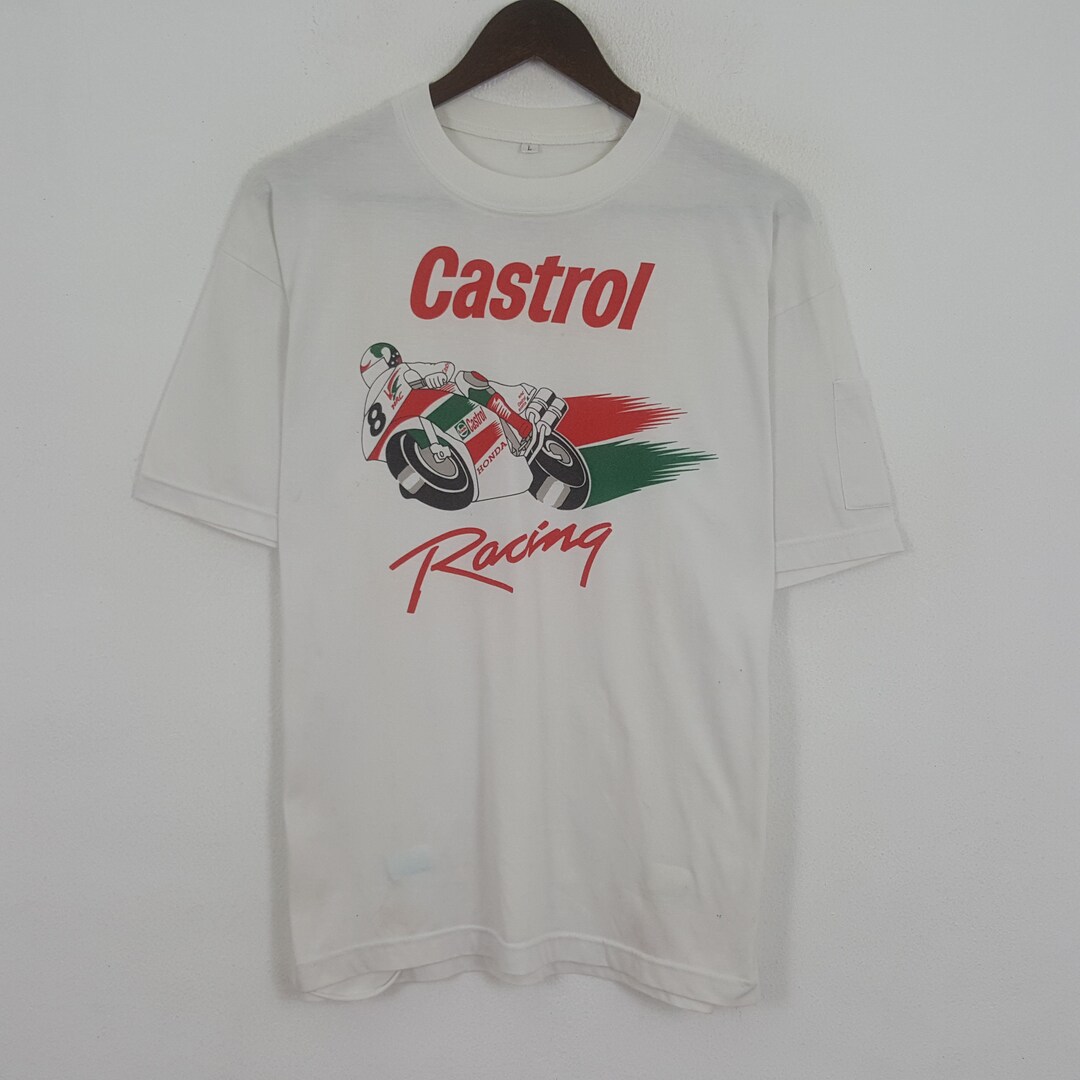 Vintage Castrol Racing Tshirt - Etsy