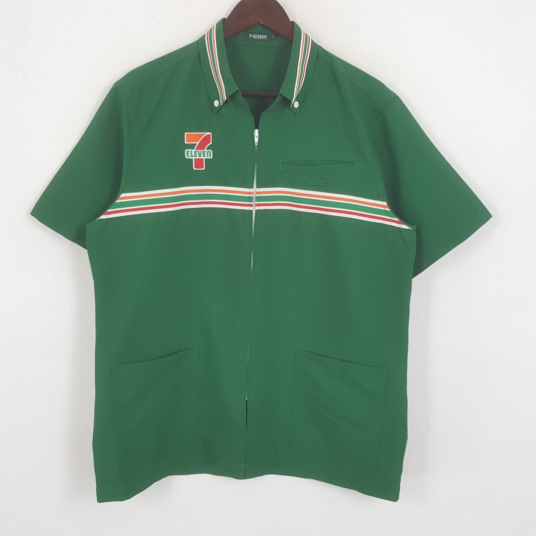 Vintage 7 Eleven Stuff Uniform Worker Jacket - Etsy