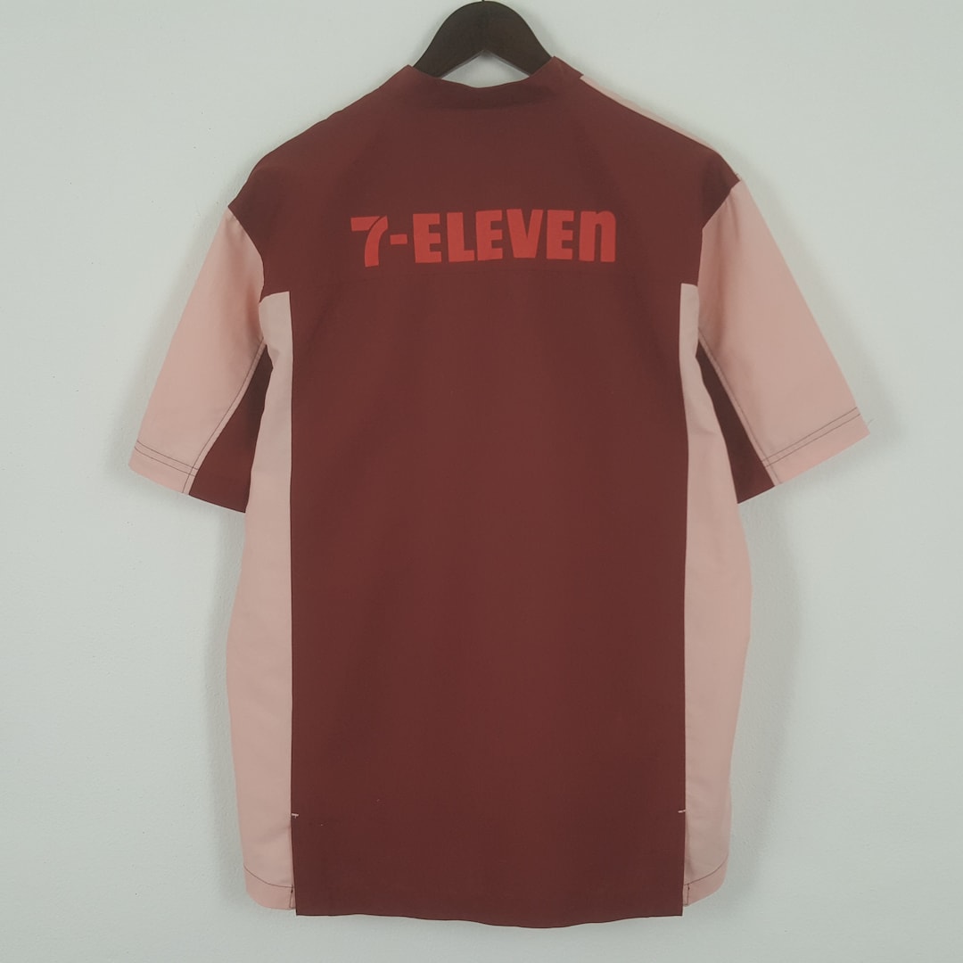 Vintage 7 Eleven Uniform Zipper Jacket - Etsy