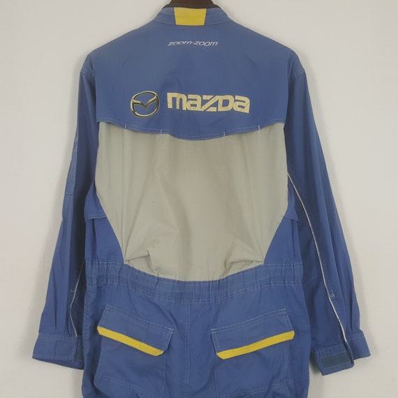 Vintage Mazda Racing Sport Coverall Jumpsuit Jacket - Gem