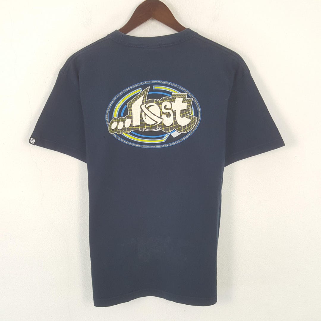 Vintage Lost Skateboard Tshirt - Etsy