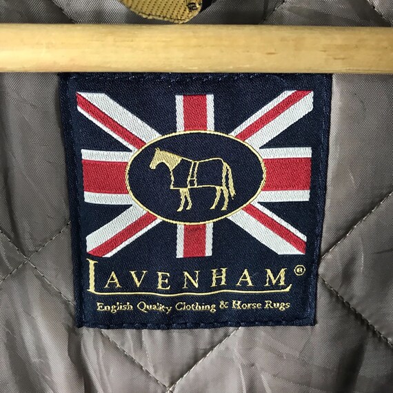Vintage Lavenham Horse Rugs Puffer Button Down Jacket - Gem