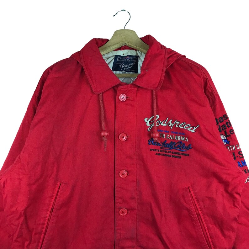 Vintage Godspeed British Casual Comfort Button Down Hoodie Jacket - Etsy