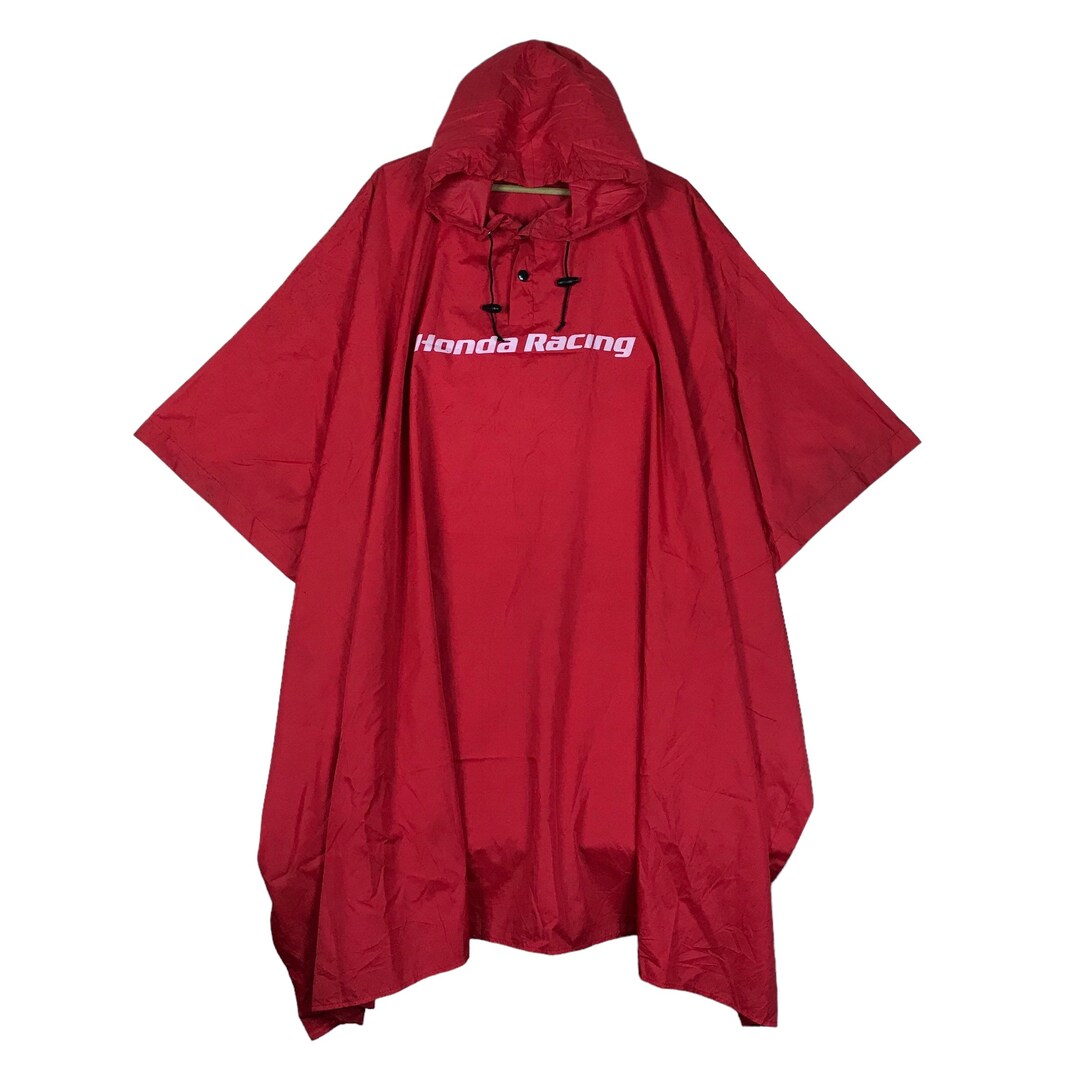 Japanese Brand Honda Racing Raincoat Cloak Hoodie - Etsy