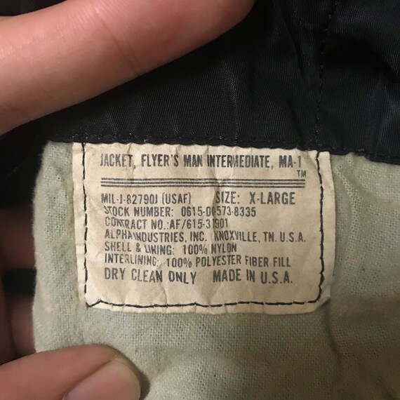 Vintage Alpha Industry USAF Flyer’s Man Intermediate … - Gem